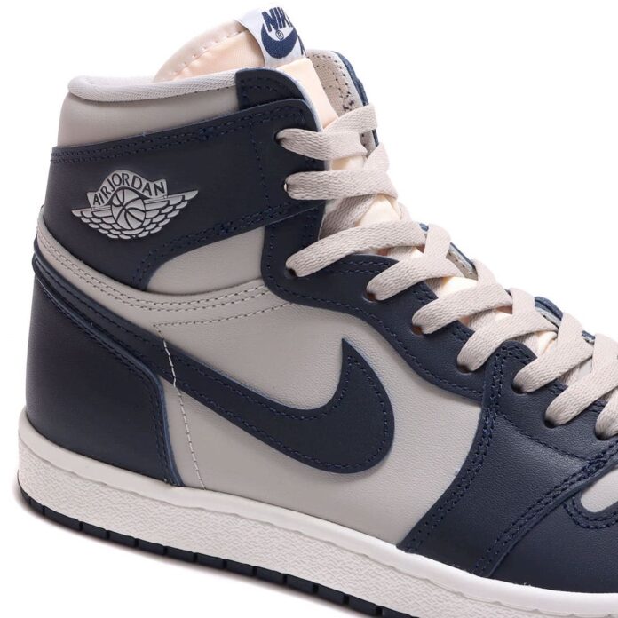 Air Jordan 1 High 85 Georgetown College Navy BQ4422-400 Release Date - SBD