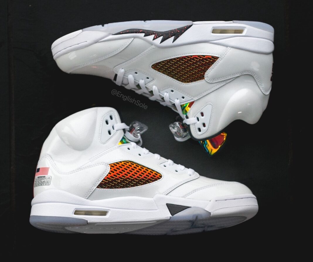 Air Jordan 5 NFL Helmet PE - Sneaker Bar Detroit