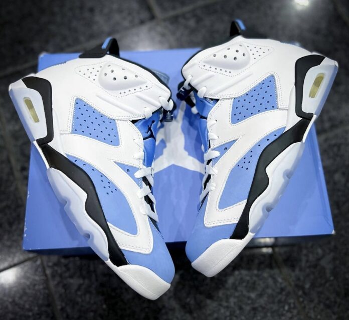 Air Jordan 6 UNC CT8529-410 2022 Release Date - Sneaker Bar Detroit