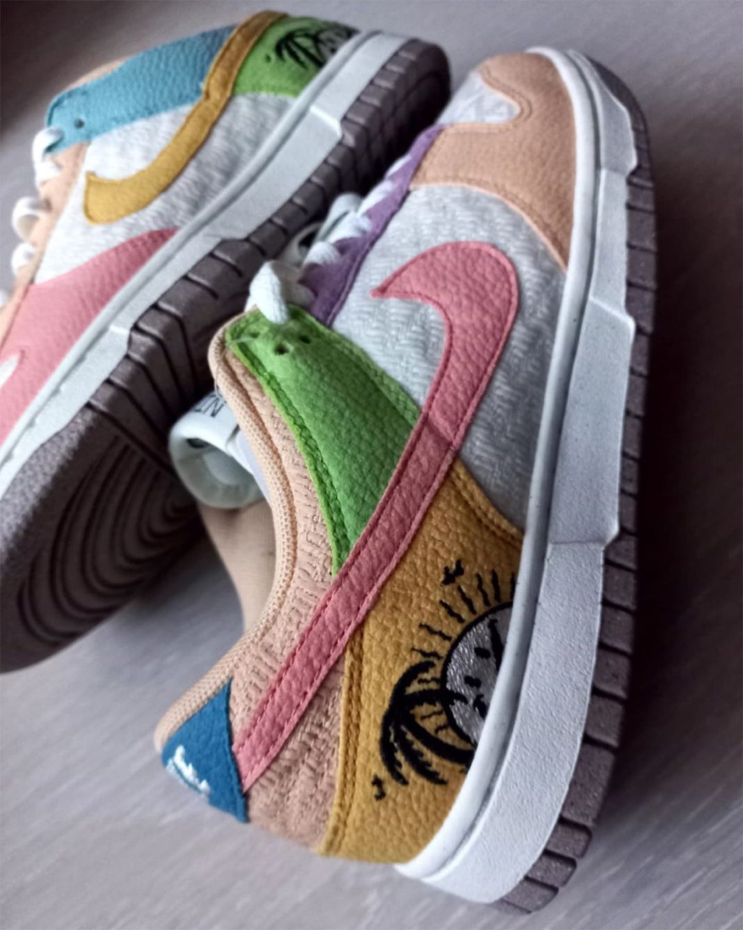 Nike Dunk Low Multi-Color Rising Sun Sample Release Date - SBD