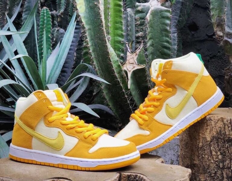 Nike SB Dunk High Pineapple DM0808-700 Release Date - SBD