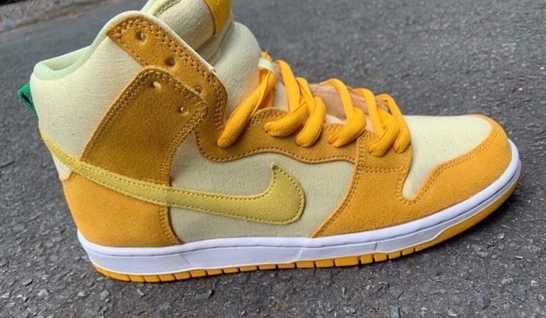 Nike SB Dunk High Pineapple DM0808-700 Release Date - SBD