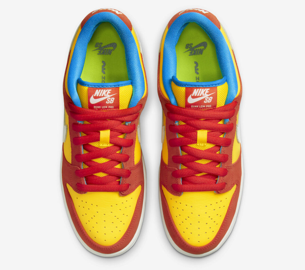 Nike SB Dunk Low Bart Simpson BQ6817-602 Release Date - SBD