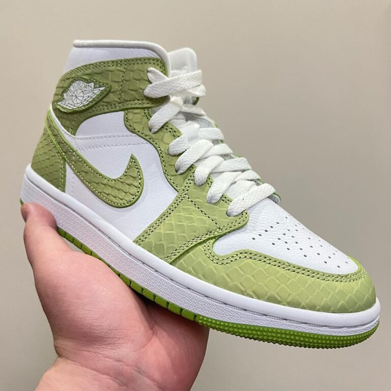 Air Jordan 1 Mid SE Green Python DV2959-113 Release Date | SBD