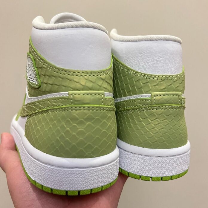 Air Jordan 1 Mid SE Green Python DV2959-113 Release Date | SBD