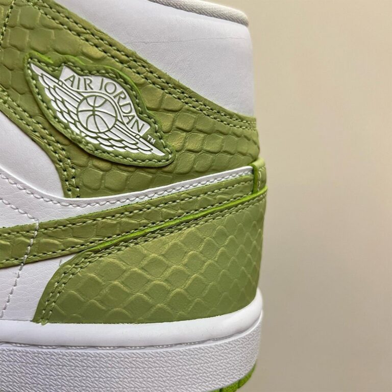 Air Jordan 1 Mid SE Green Python DV2959-113 Release Date | SBD