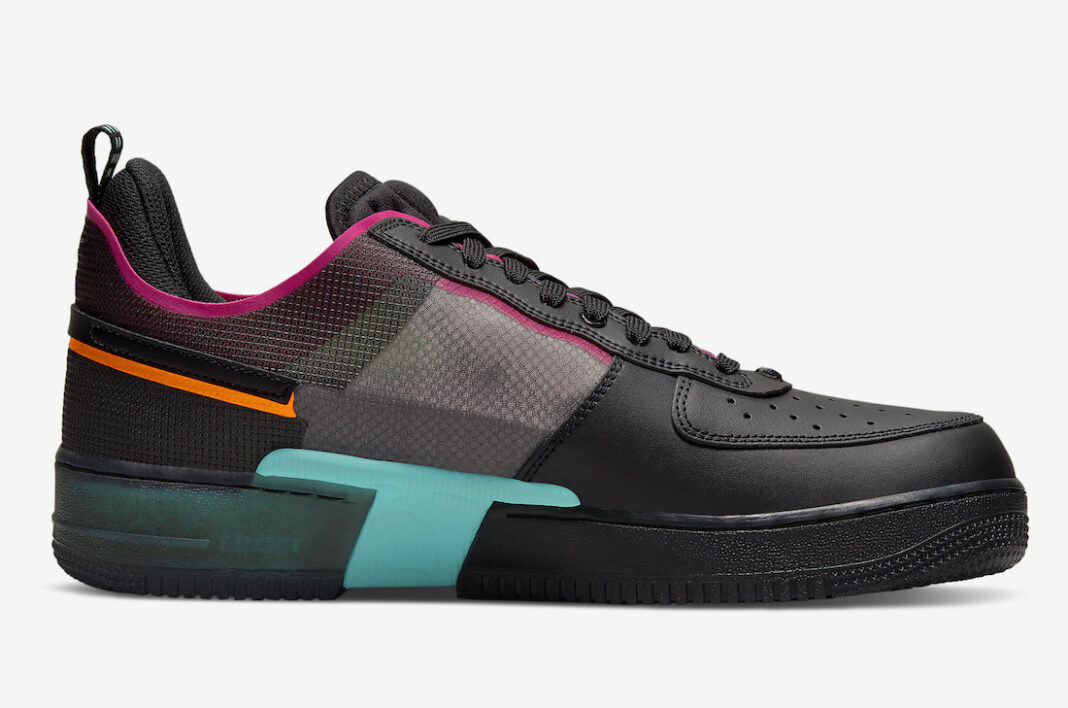 Nike Air Force 1 React Black Neon DH7615-001 Release Date | SBD