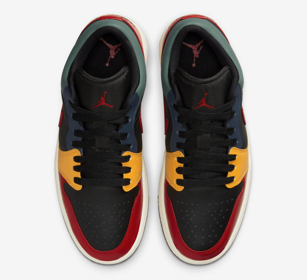 Air Jordan 1 Low Black Multi-Color DN3739-060 Release Date | SBD