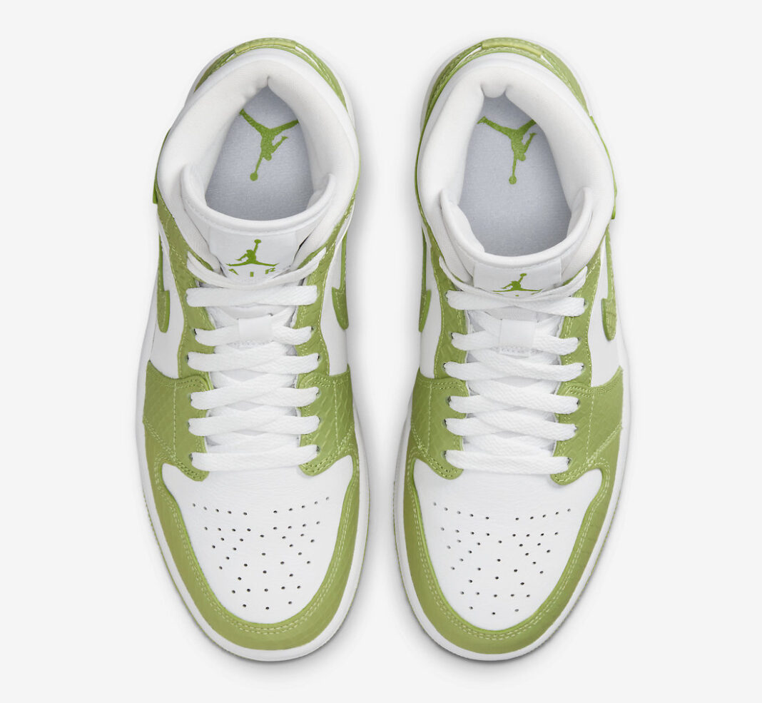 Air Jordan 1 Mid SE Green Python DV2959-113 Release Date | SBD