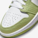 Air Jordan 1 Mid SE Green Python DV2959-113 Release Date | SBD