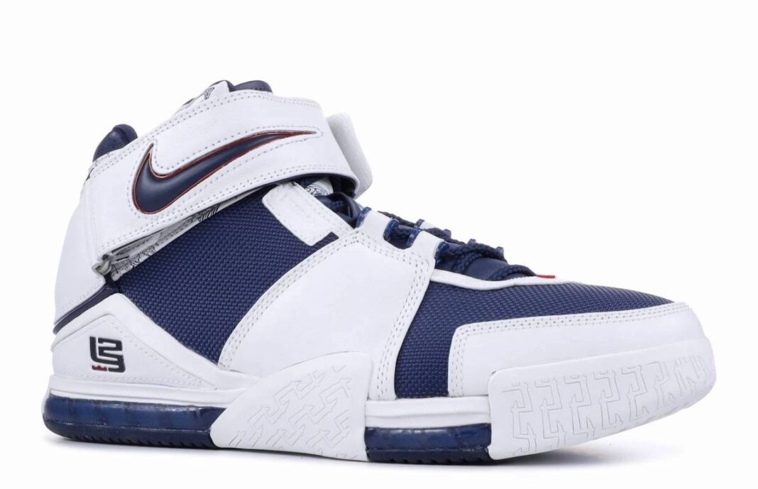 Nike LeBron 2 USA Midnight Navy 2022 DR0826-100 Release Date | SBD