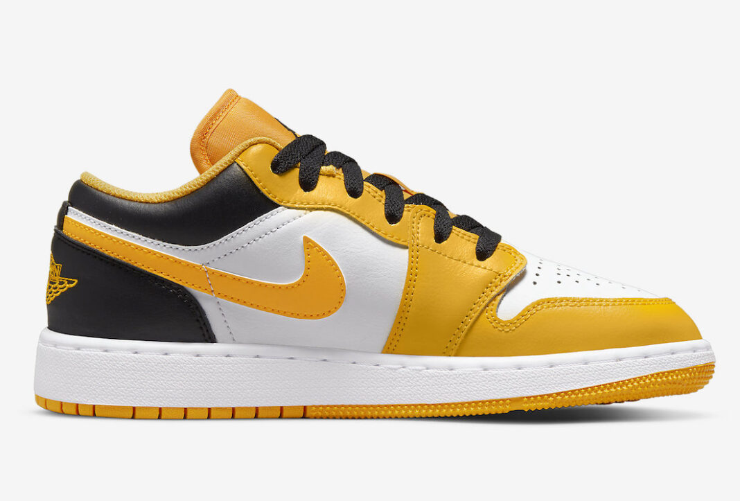 Air Jordan 1 Low GS University Gold 553560-701 Release Date | SBD