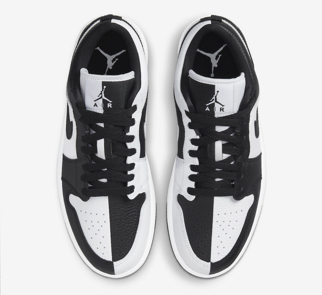 Air Jordan 1 Low Split Black White DR0502-101 Release Date | SBD