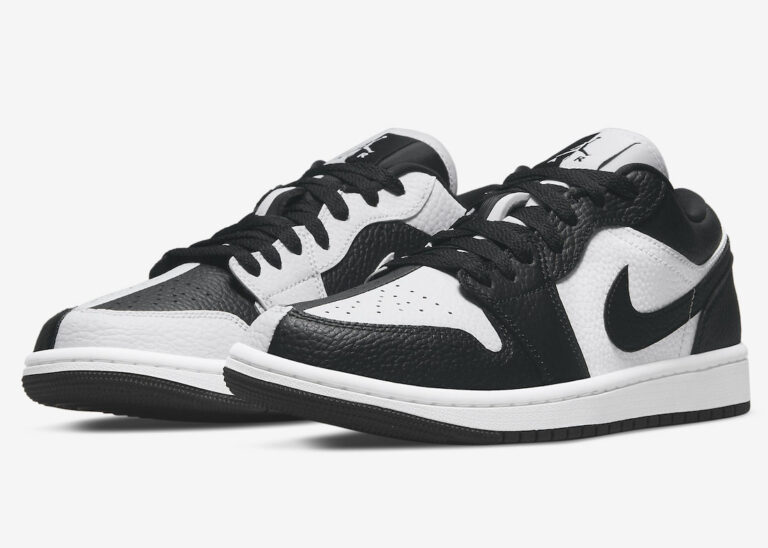 Air Jordan 1 Low Split Black White DR0502-101 Release Date | SBD