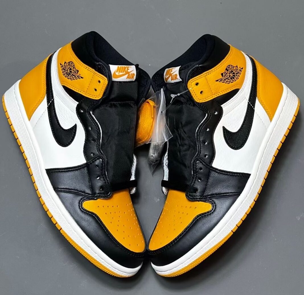 Air Jordan 1 Taxi Yellow Toe 2022 555088-711 Release Date - SBD