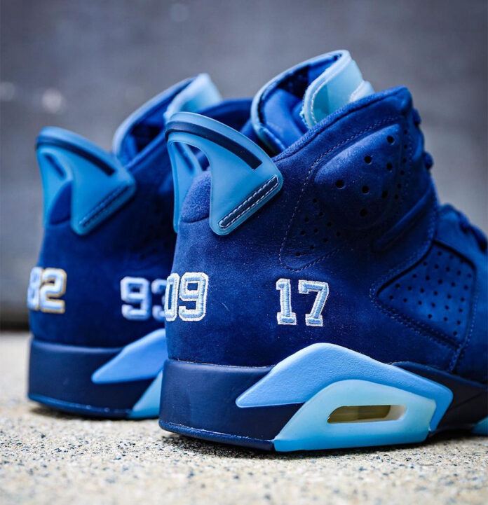 Air Jordan 6 UNC Championship PE