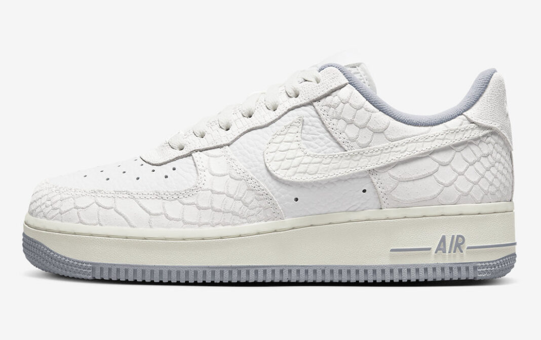 Nike Air Force 1 Low White Python Snake DX2678-100 Release Date | SBD