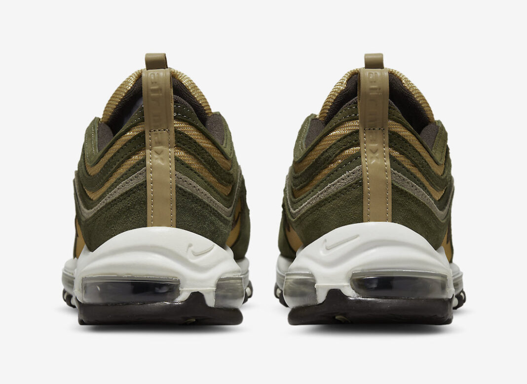 Nike Air Max 97 Rough Green Metallic Gold DR0157-300 Release Date | SBD