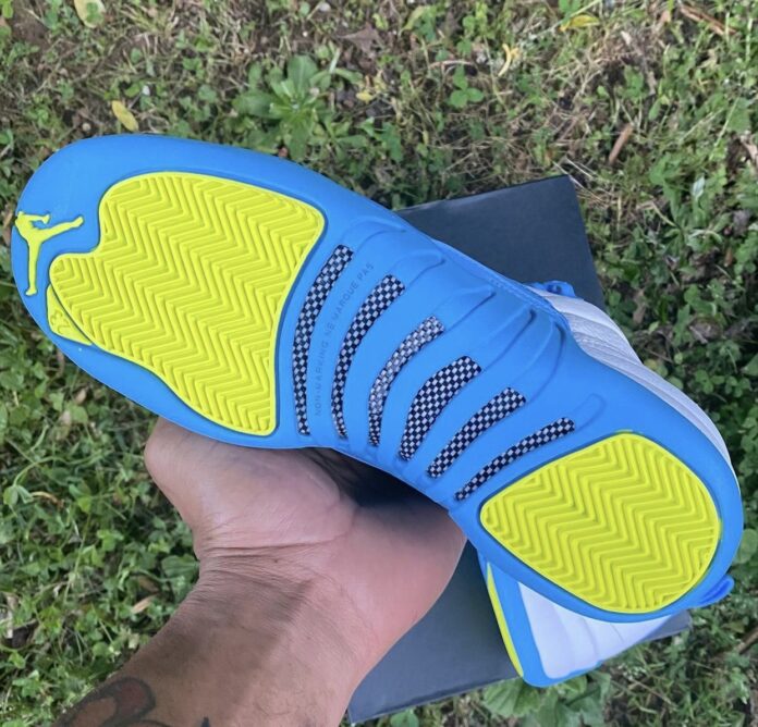 Air Jordan 12 Emoji University Blue Kids DQ4365-114 Release Date | SBD