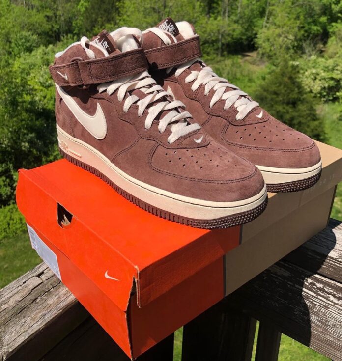 Nike Air Force 1 Mid Chocolate Cream DM0107-200 Release Date | SBD