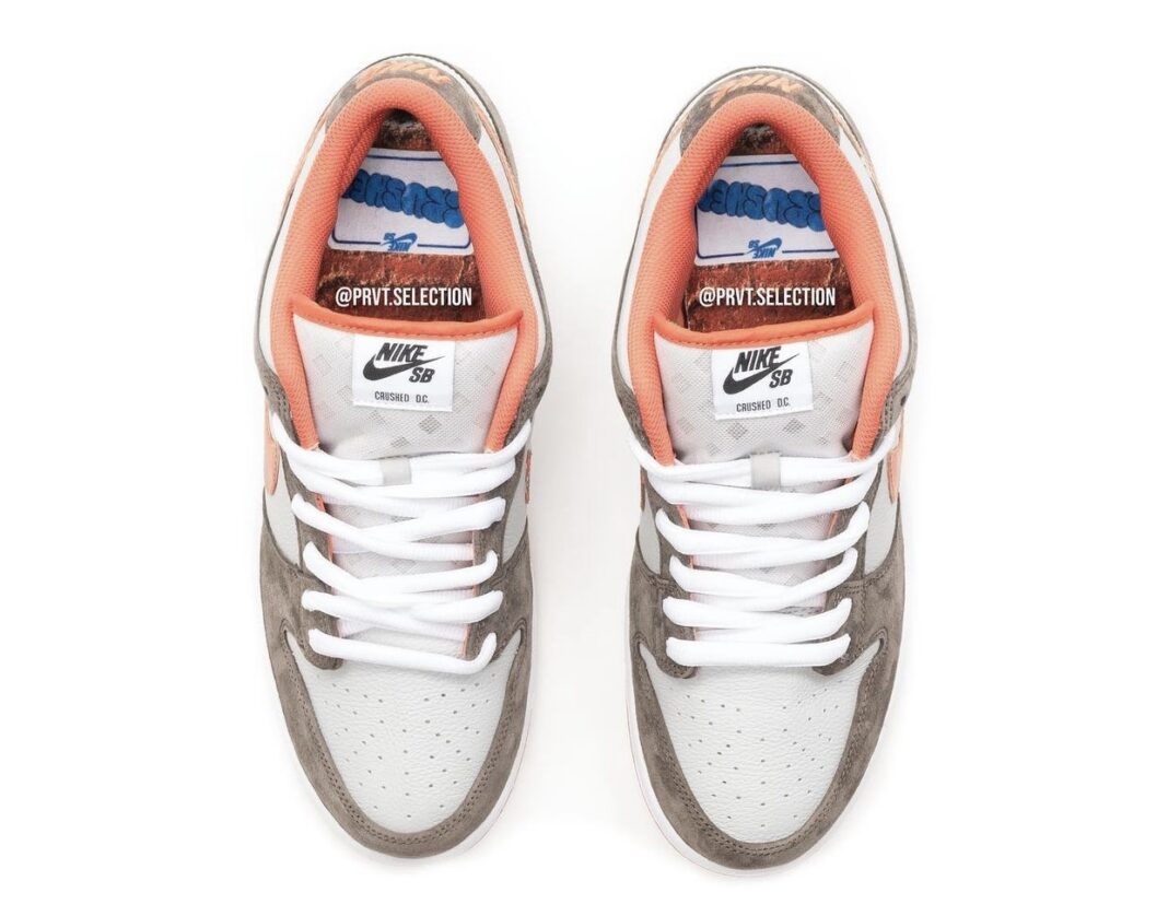 Crushed DC Skate Shop x Nike SB Dunk Low DH7782-001 Release Date | SBD