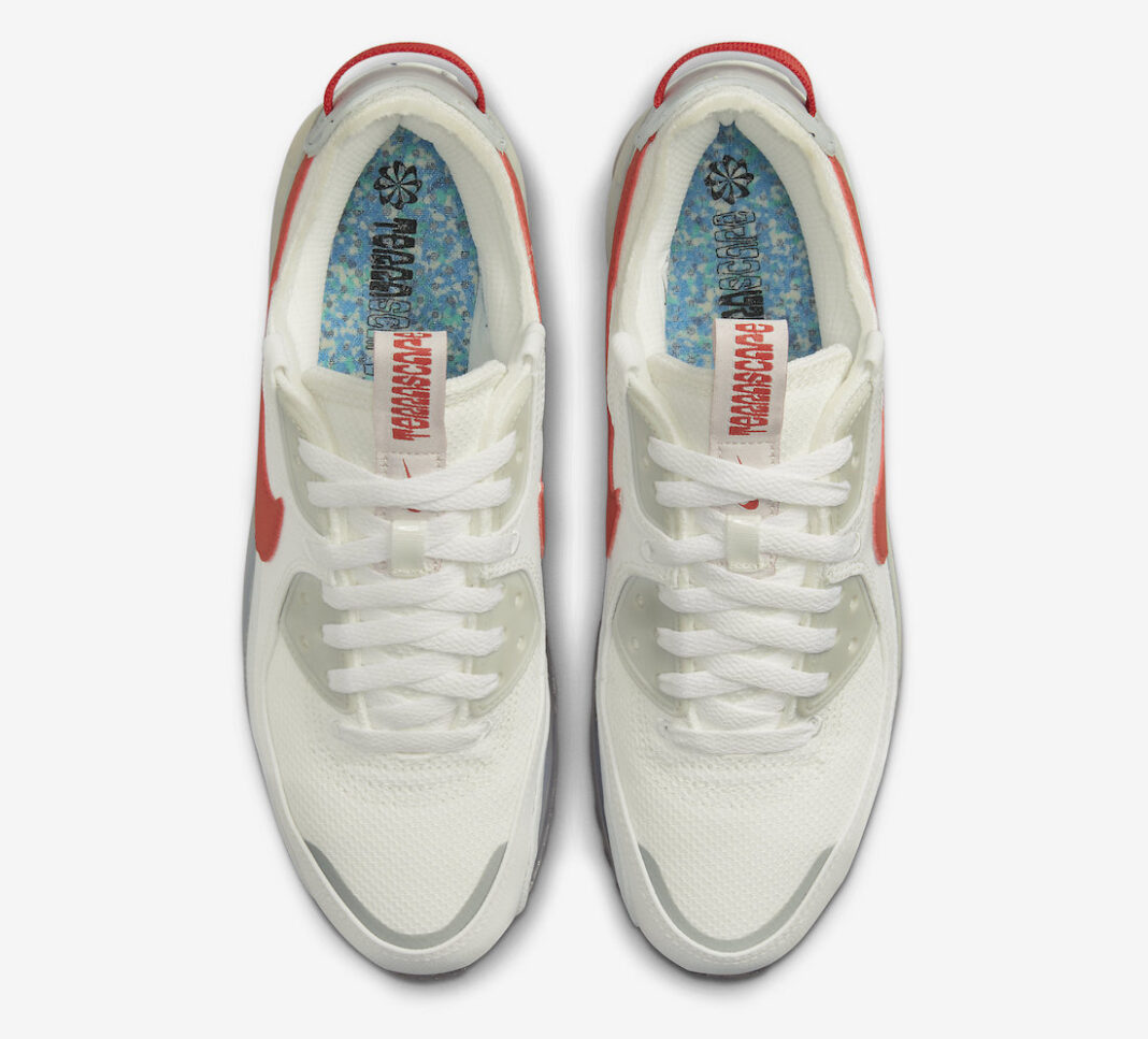 Nike Air Max 90 Terrascape White Red DQ3987-100 Release Date | SBD