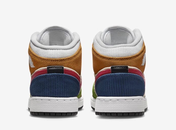 Air Jordan 1 Mid GS Patchwork DR6957-100 Release Date | SBD