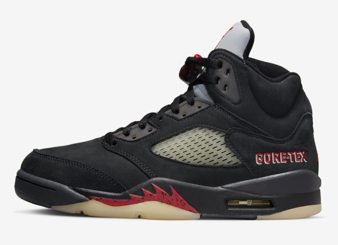 Air Jordan 5 Gore-Tex Off Noir DR0092-001 Release Date | SBD