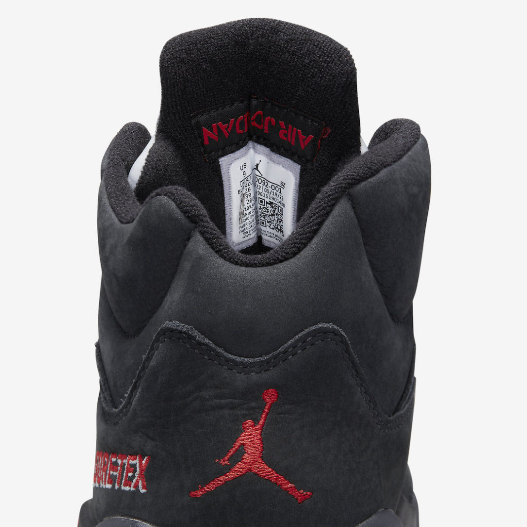 Air Jordan 5 Gore-Tex Off Noir DR0092-001 Release Date | SBD