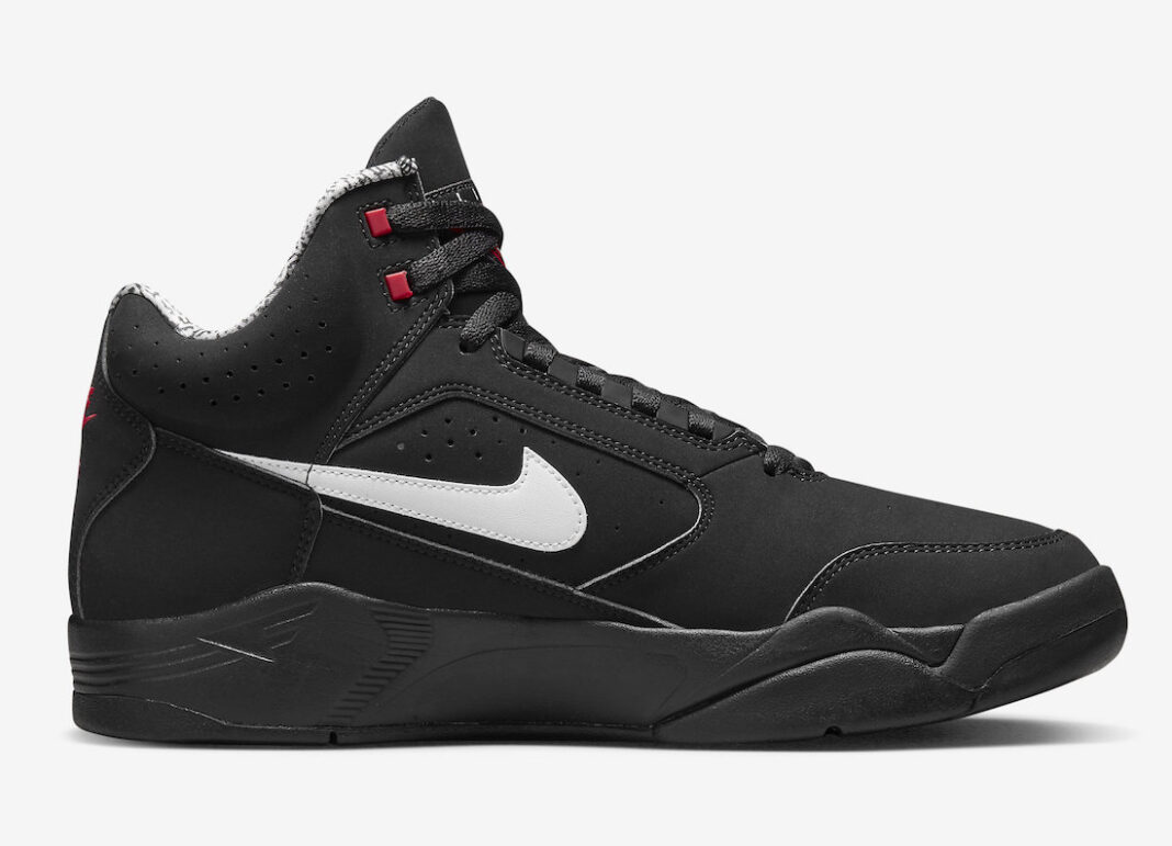 Nike Air Flight Lite Mid Black White Varsity Red DQ7687-003 Release ...