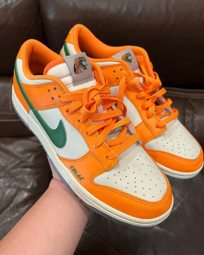 Florida A&M x Nike Dunk Low FAMU DR6188-800 Release Date | SBD