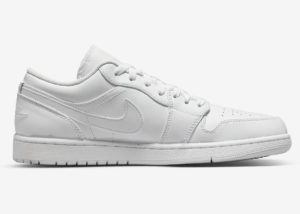 Air Jordan 1 Low Triple White 553558-136 Release Date | SBD
