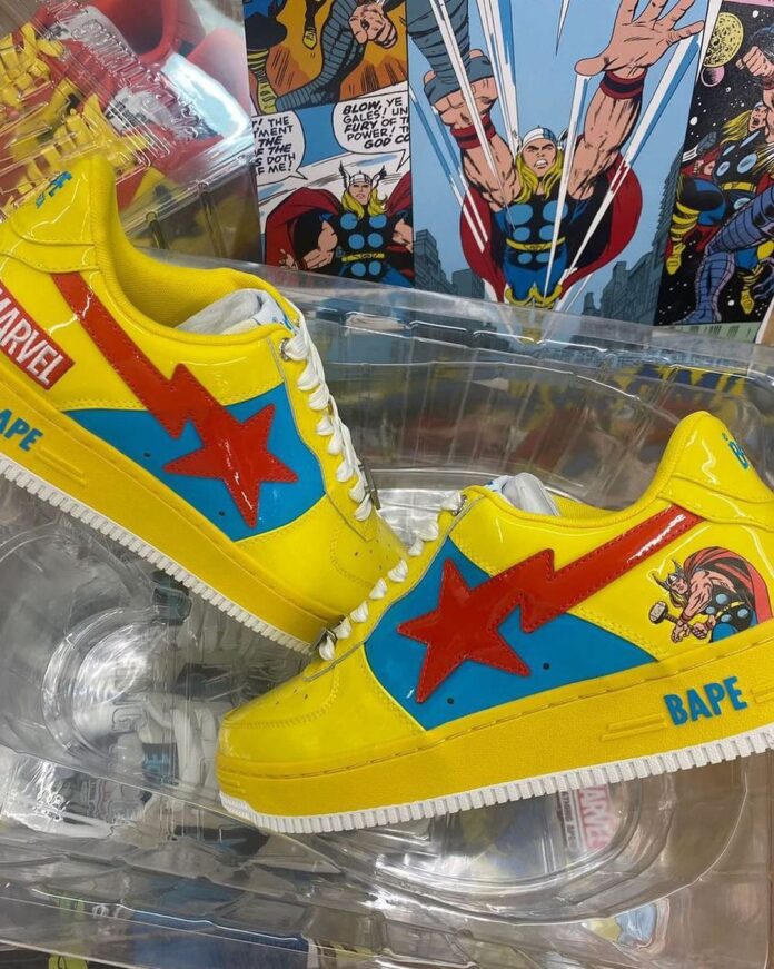 Marvel x Bape Sta 2022 Collection Release Date | SBD