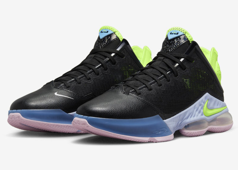 Nike LeBron 19 Low Black Volt DO9828-001 Release Date | SBD