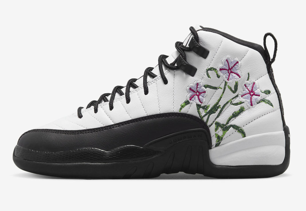Air Jordan 12 GS Floral DR6956-100 Release Date | SBD