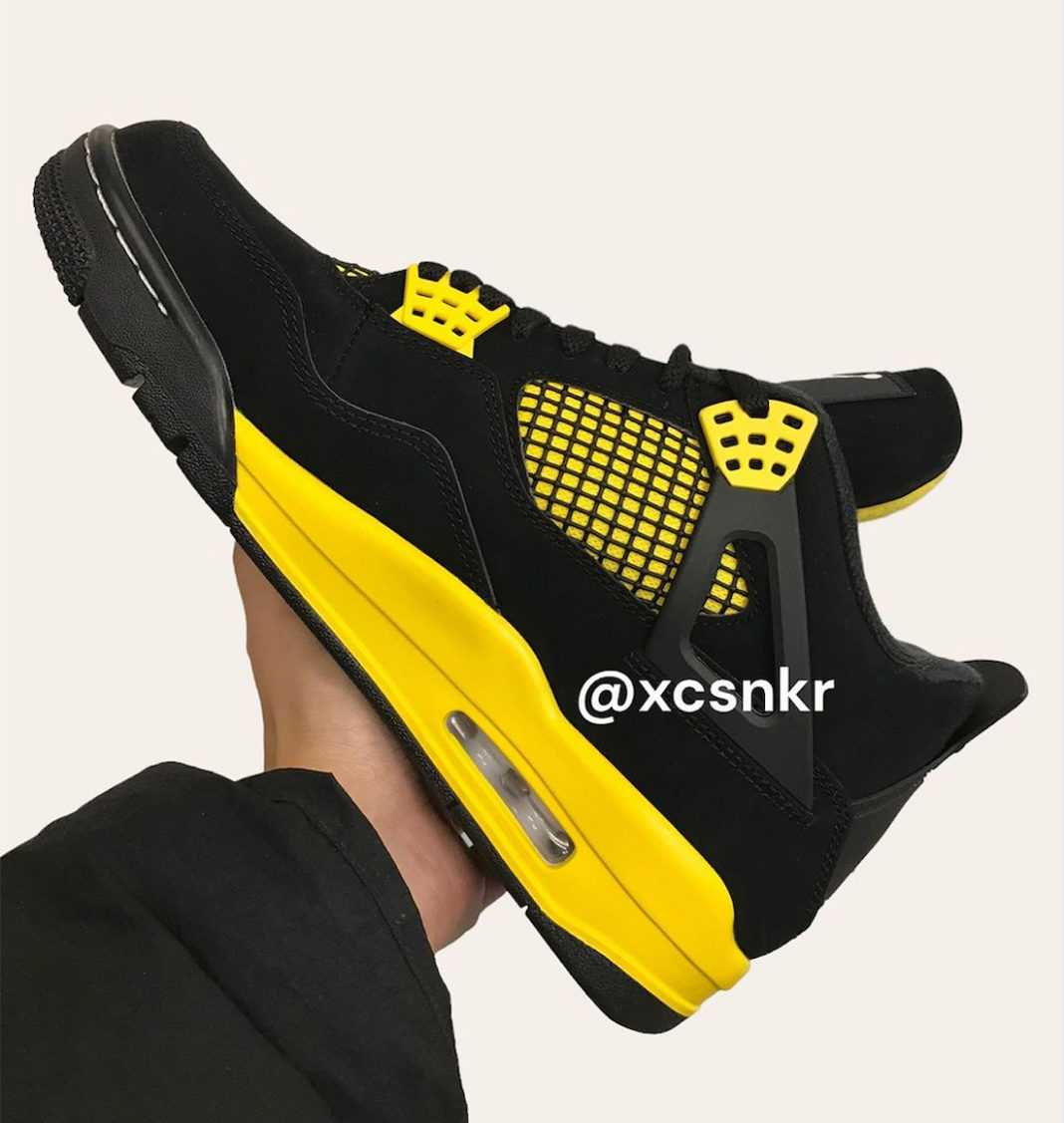 Air Jordan 4 Thunder 2023 DH6927-017 Release Date | SBD