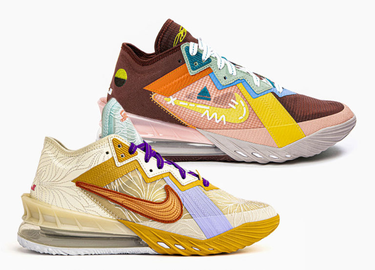 Mimi Plange x Nike LeBron 18 Low Scarred Perfection Mad King Release ...