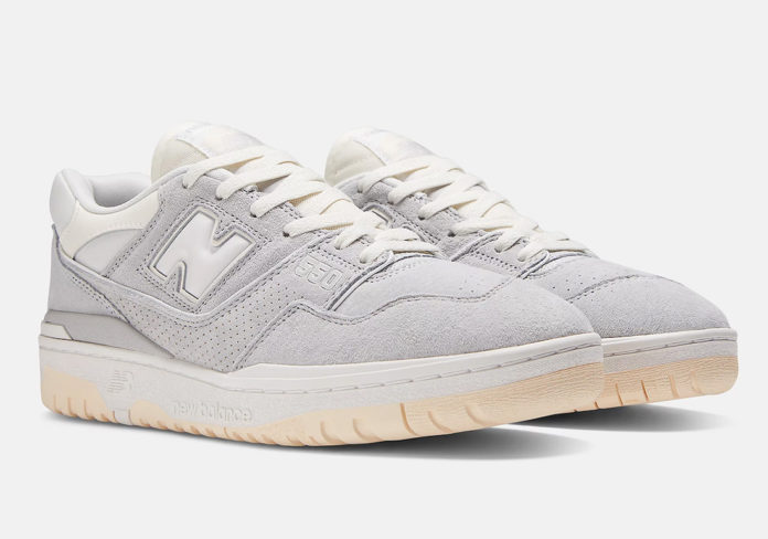 New Balance 550 Grey Suede BB550SLB Release Date | SBD