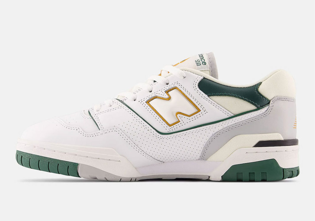 New Balance 550 White Nightwatch Green BB550PWC Release Date | SBD