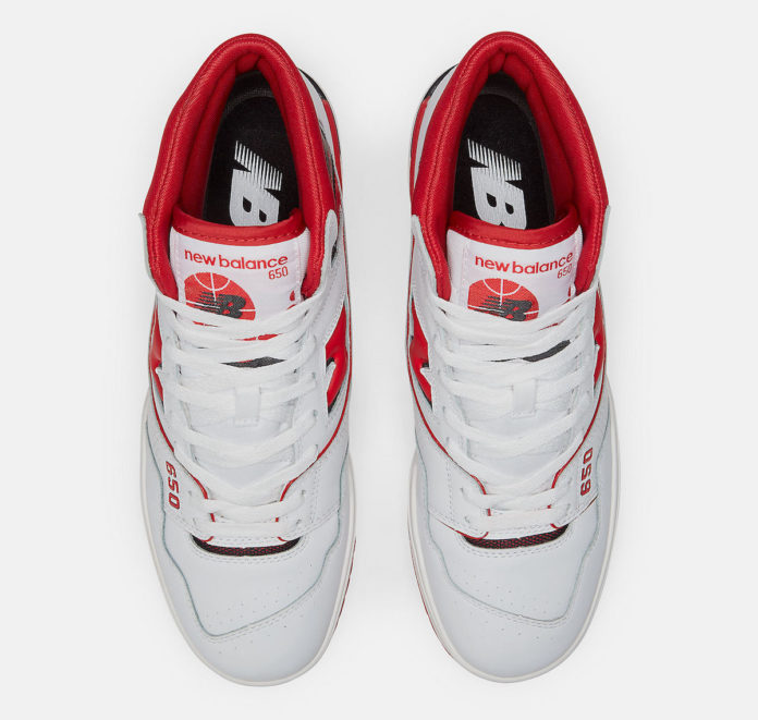 New Balance 650 White Red BB650RWR Release Date | SBD