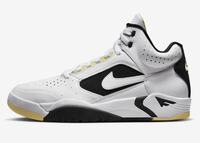 Nike Air Flight Lite Mid White Lemon Black DV0824-100 Release Date | SBD
