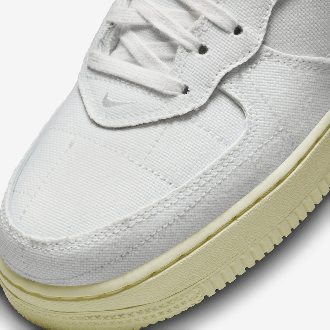 Nike Air Force 1 Mid White Canvas DZ4866-121 Release Date | SBD