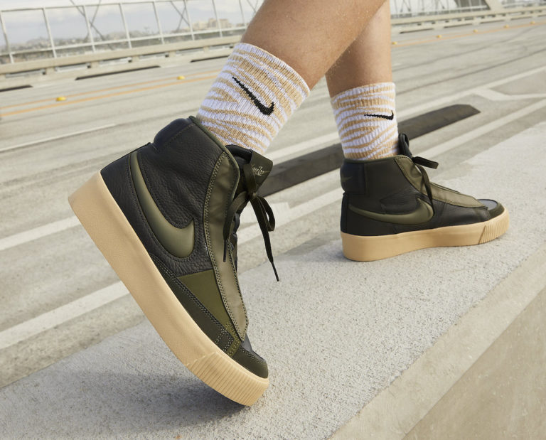 Nike Blazer Mid Victor Olive Gum DR2948-300 Release Date | SBD