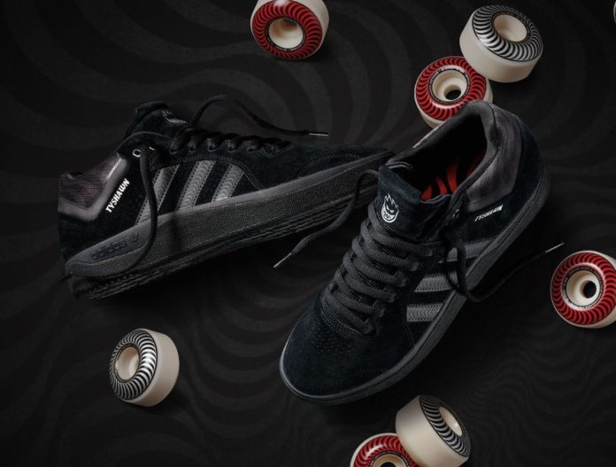 Spitfire x adidas Tyshawn Black HQ9792 Release Date | SBD