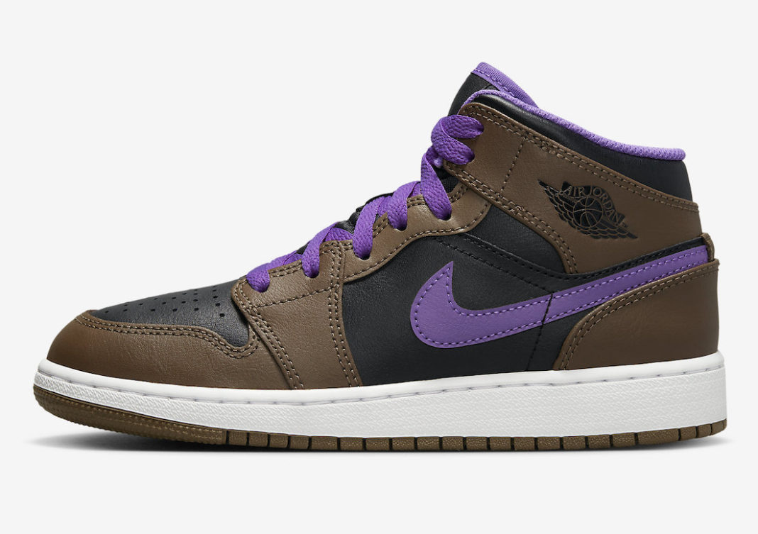 Air Jordan 1 Mid Palomino Wild Berry Black DQ8426-215 Release Date | SBD