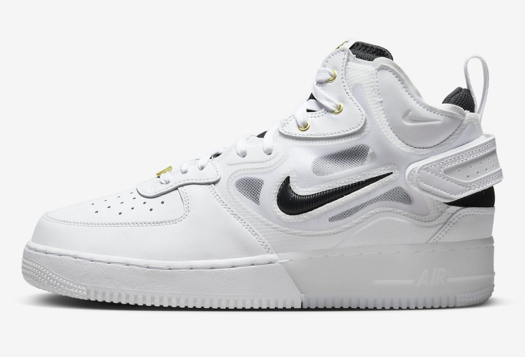 Nike Air Force 1 Mid React White DQ7668-100 Release Date | SBD