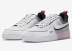 Nike Air Force 1 React White Black Pink DV0808-100 Release Date | SBD
