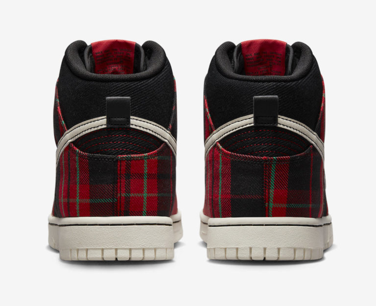 Nike Dunk High Plaid Red Black DV0826-001 Release Date | SBD