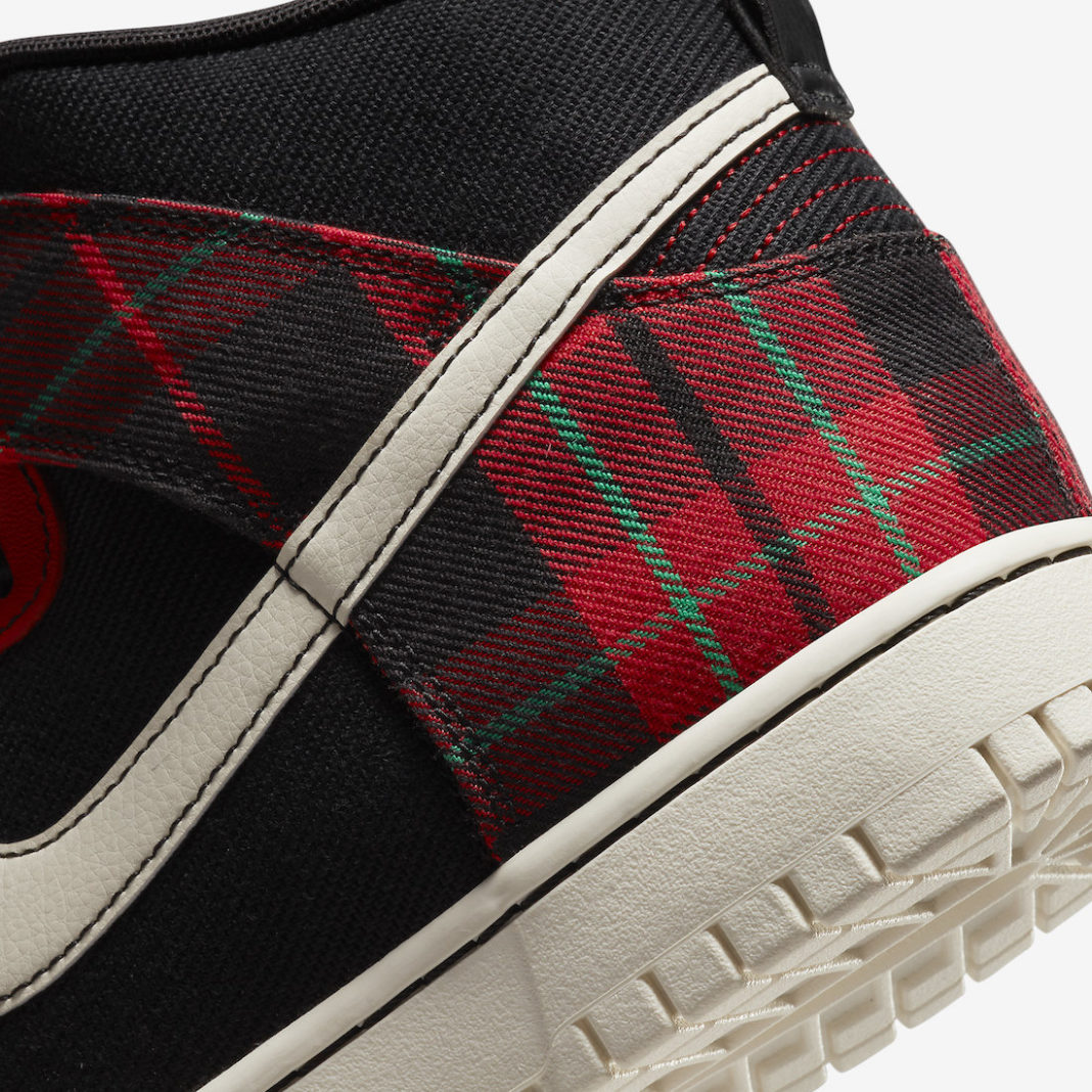 Nike Dunk High Plaid Red Black DV0826-001 Release Date | SBD