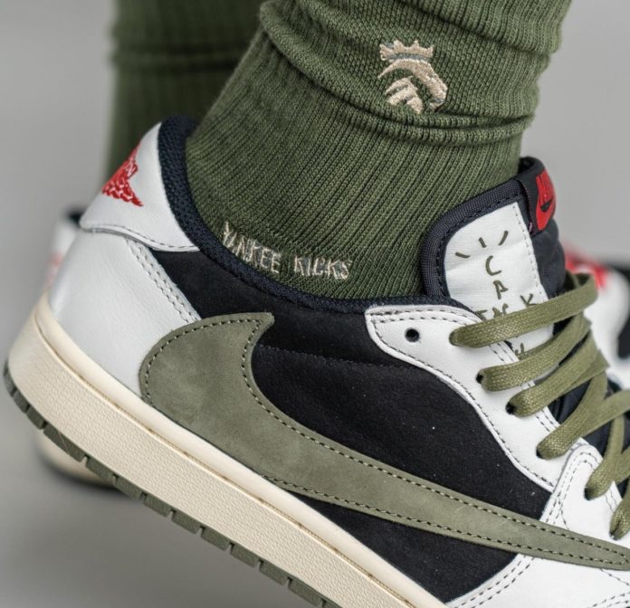 Travis Scott x Air Jordan 1 Low OG Olive DZ4137-106 Release Date | SBD
